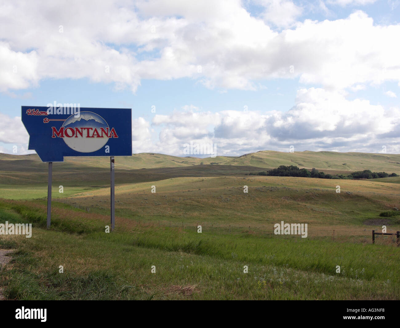 Welcome To Montana Sign High Resolution Stock Photography and Images ...