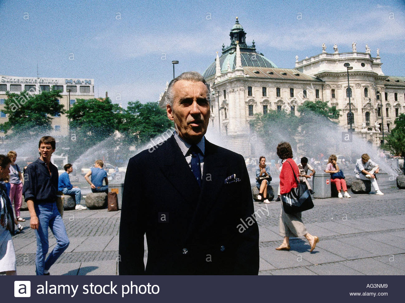 Christopher Lee And Actor High Resolution Stock Photography and Images ...