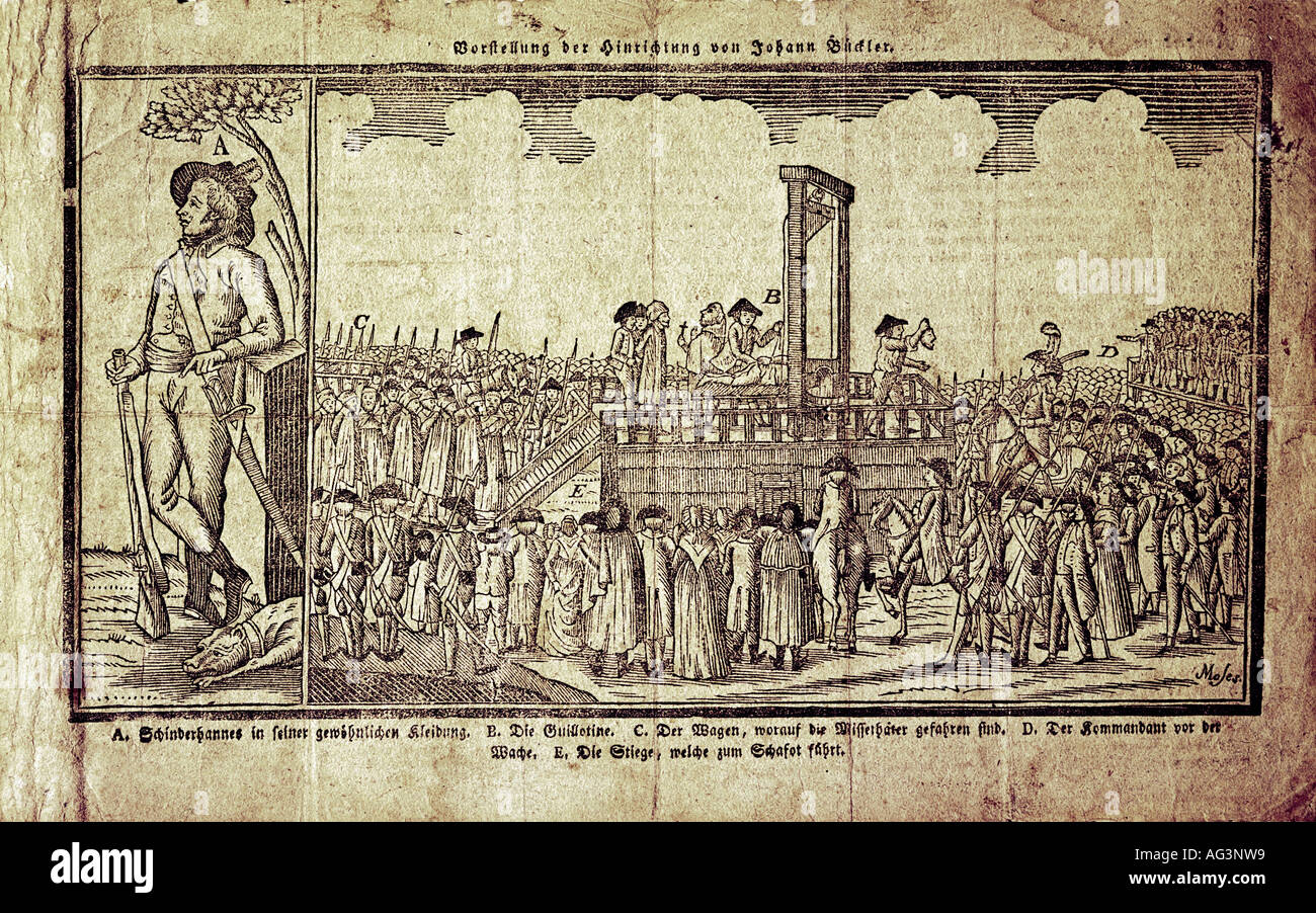 Guillotine Germany High Resolution Stock Photography and Images - Alamy