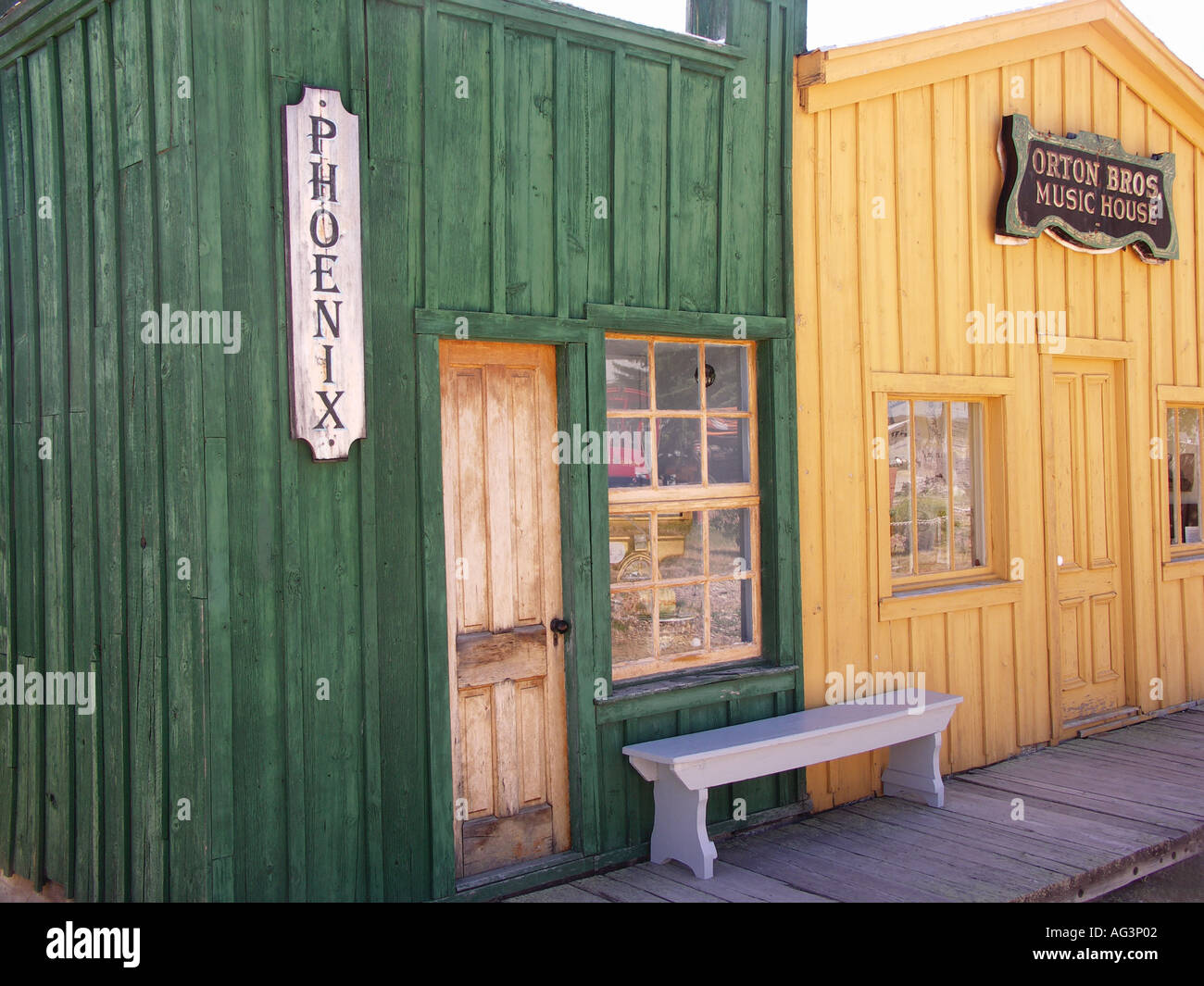 Old west store fronts hi-res stock photography and images - Alamy