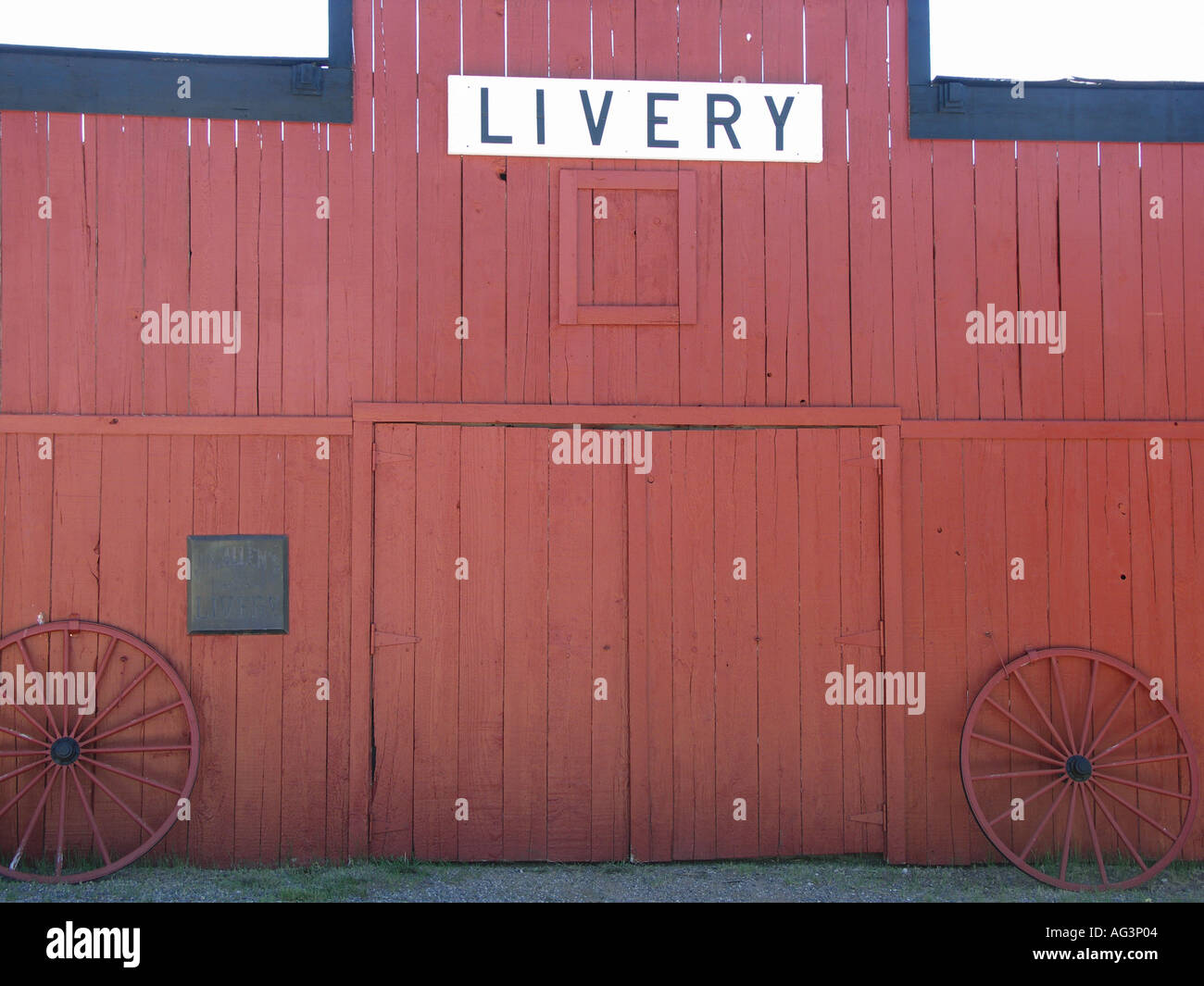 Livery stable sign hi-res stock photography and images - Alamy