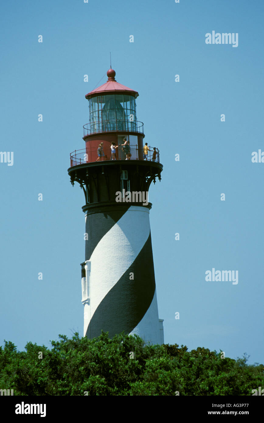 Florida St Augustine lighthouse Stock Photo - Alamy