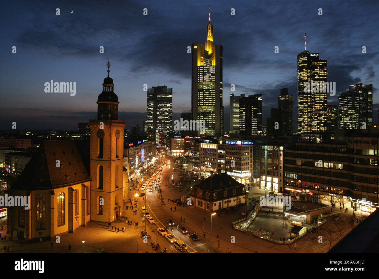 geography / travel, Germany, Hesse, Frankfurt, city views / cityscapes ...