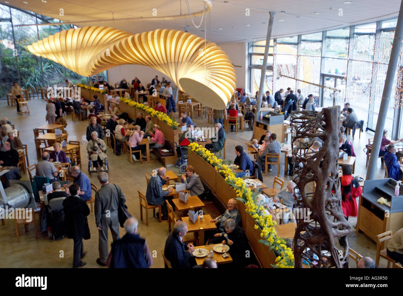 Eden project cafe hi-res stock photography and images - Alamy