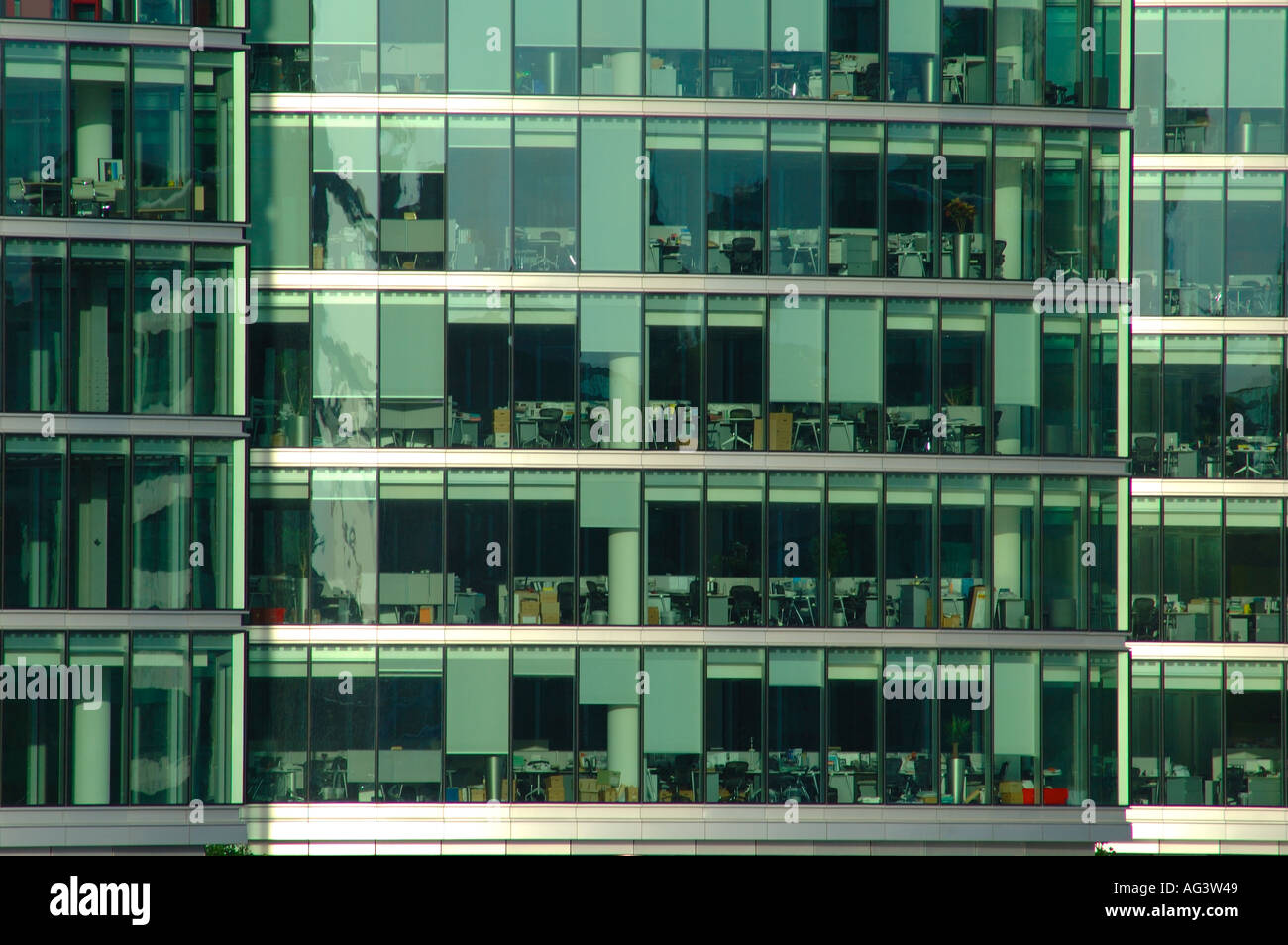 Office Buildings, London Bridge City, next to River Thames, London ...