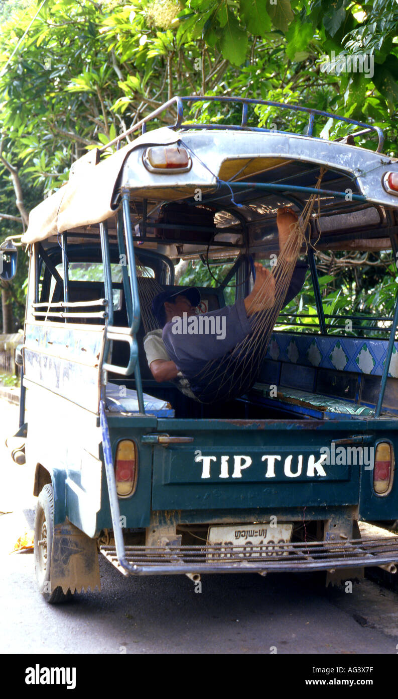 Man in back of tuk tuk hi-res stock photography and images - Alamy