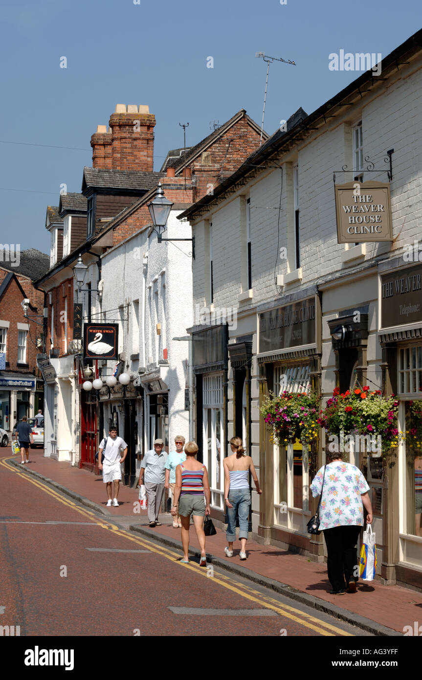 Nantwich high street hi-res stock photography and images - Alamy
