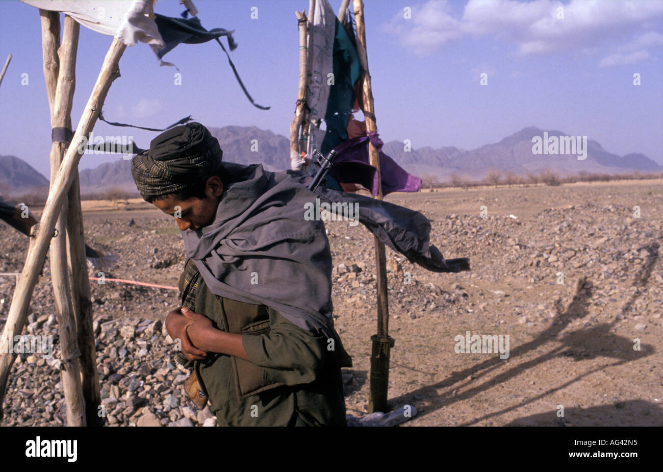 Afghanistan Kandahar Mujahedin during the last year of the war with the ...