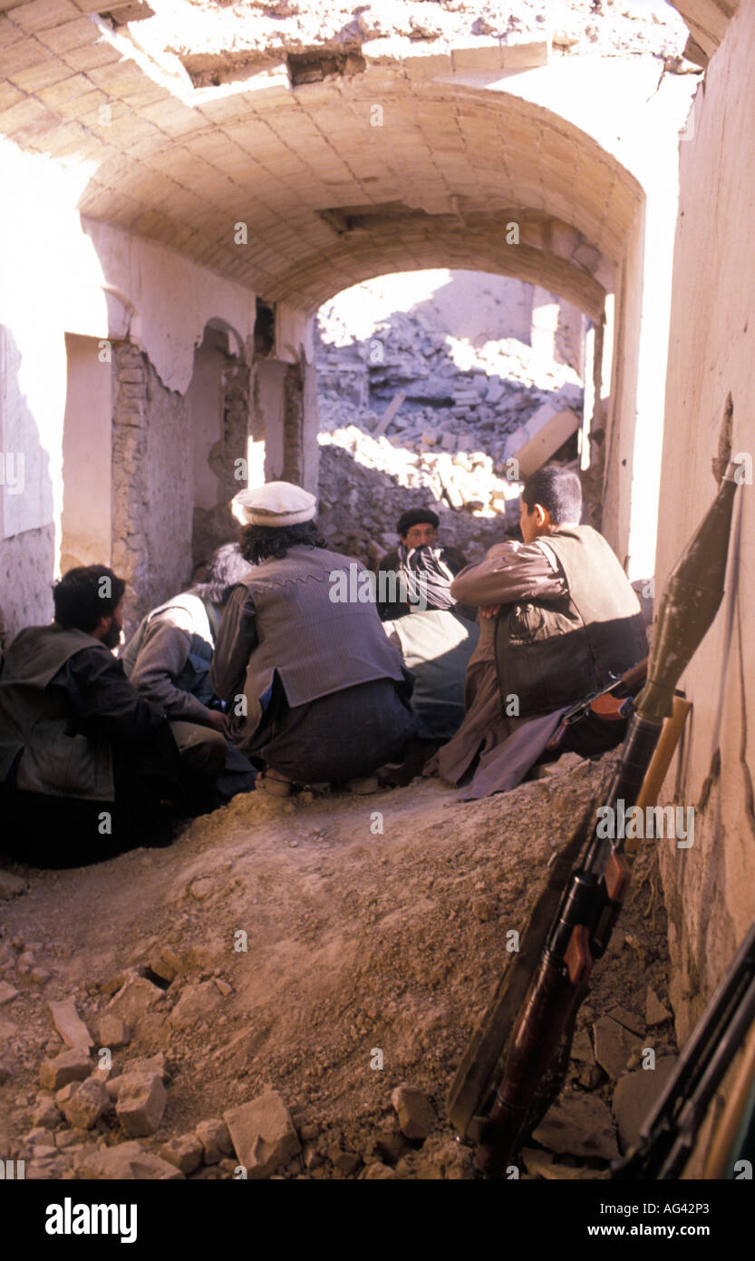 Afghanistan Kandahar Mujahedin during the last year of the war with the ...