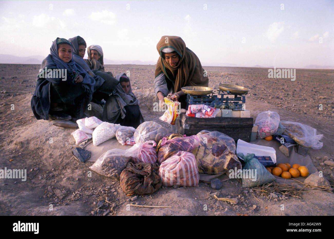 Afghanistan Kandahar Mujahedin during the last year of the war with the ...