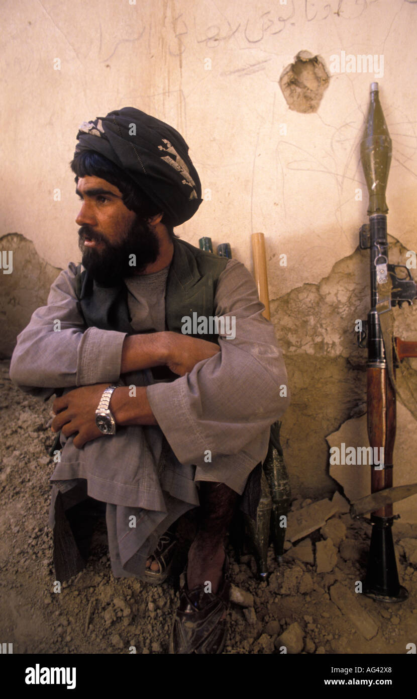 Afghanistan Kandahar Mujahedin during the last year of the war with the ...