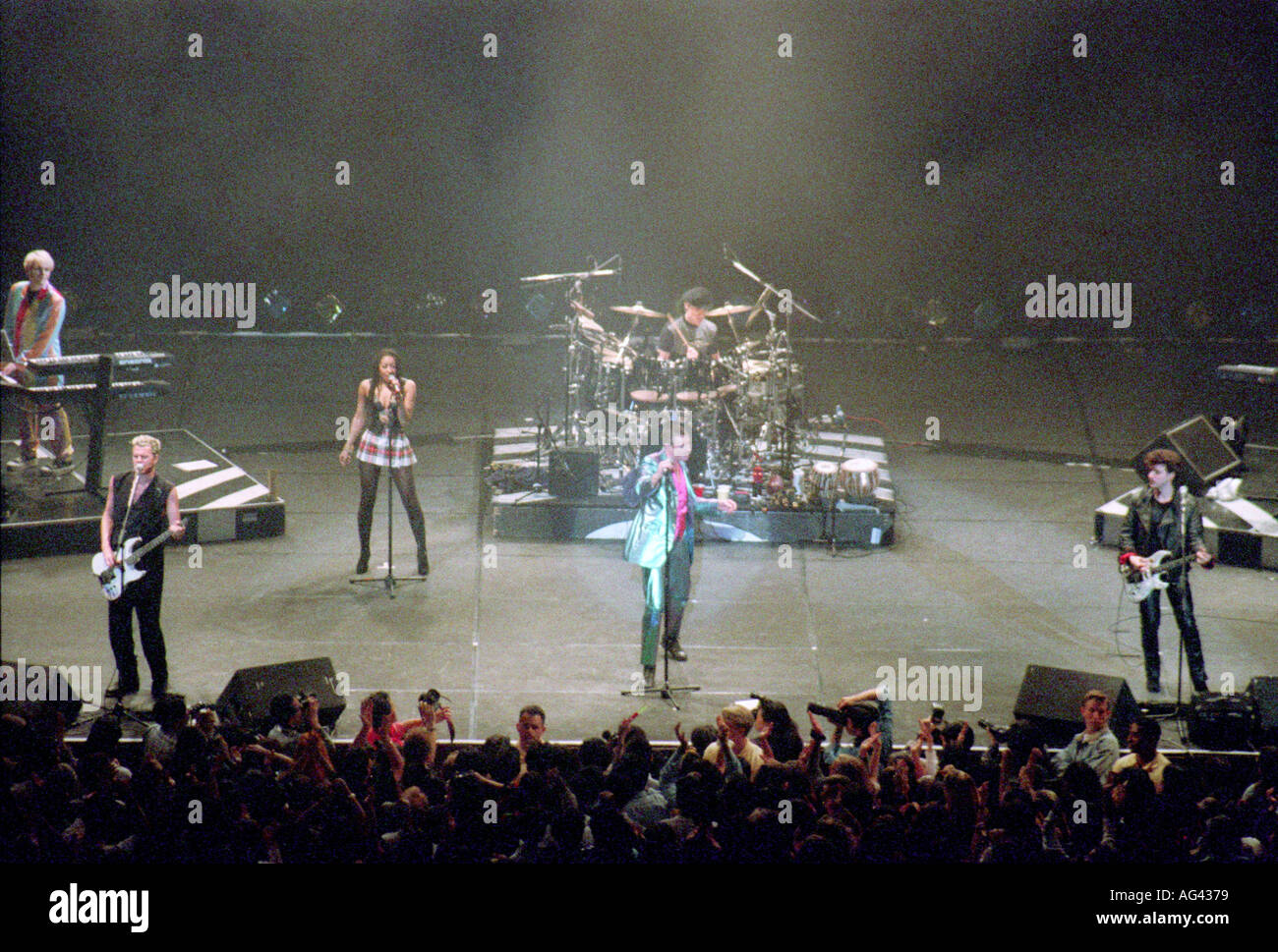 Music band Duran Duran in concert in Hong Kong Stock Photo - Alamy