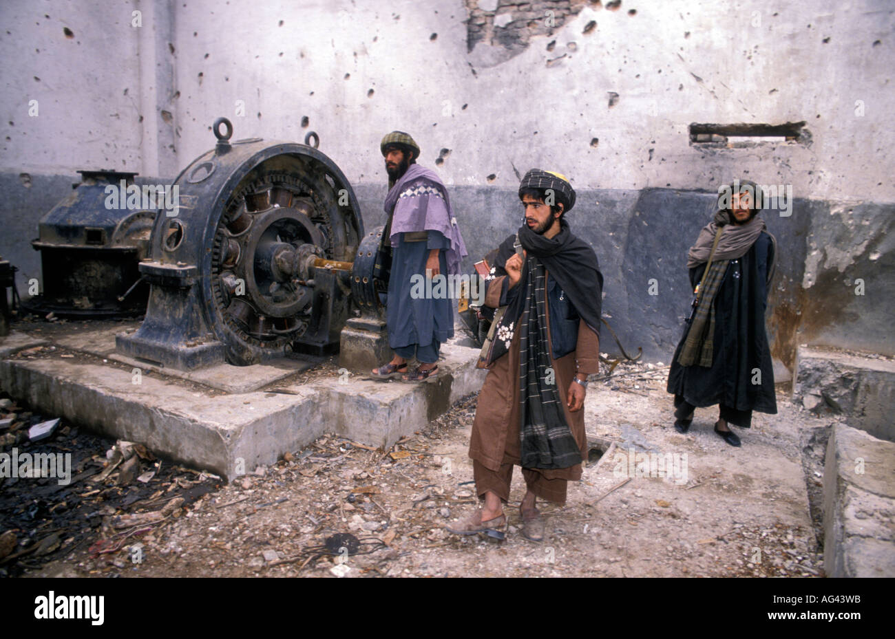 Afghanistan Kandahar Mujahedin during the last year of the war with the ...