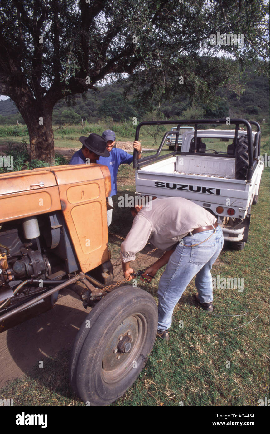 Farmer tractor argentina hi-res stock photography and images - Alamy
