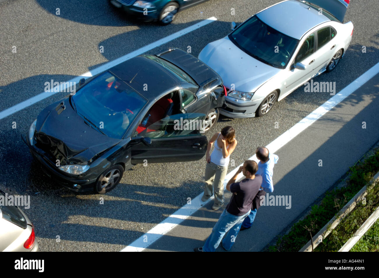 Fender Bender - 3 Stock Photo - Alamy