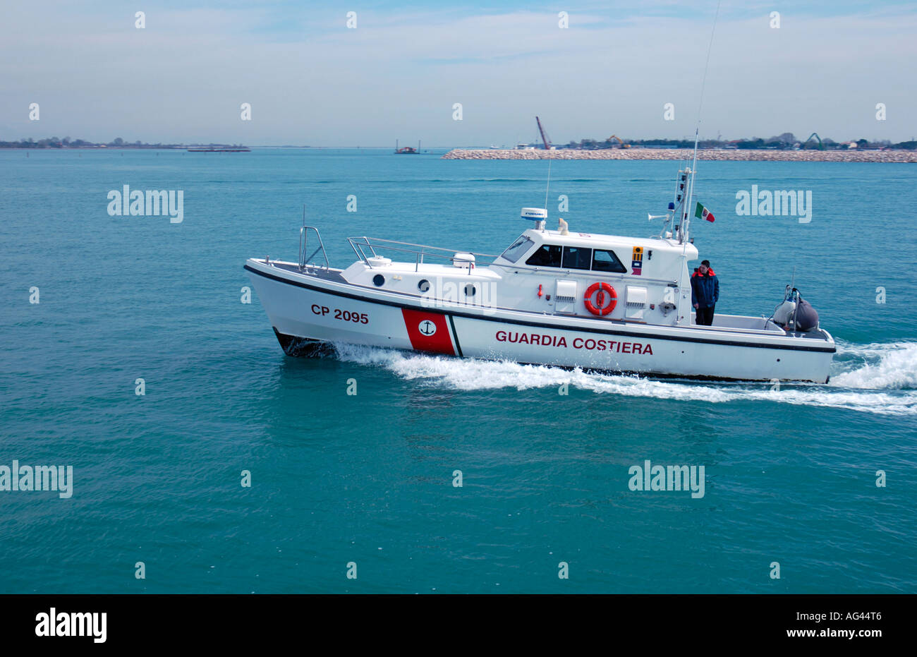 Italian coast guard guardia costiera hi-res stock photography and ...