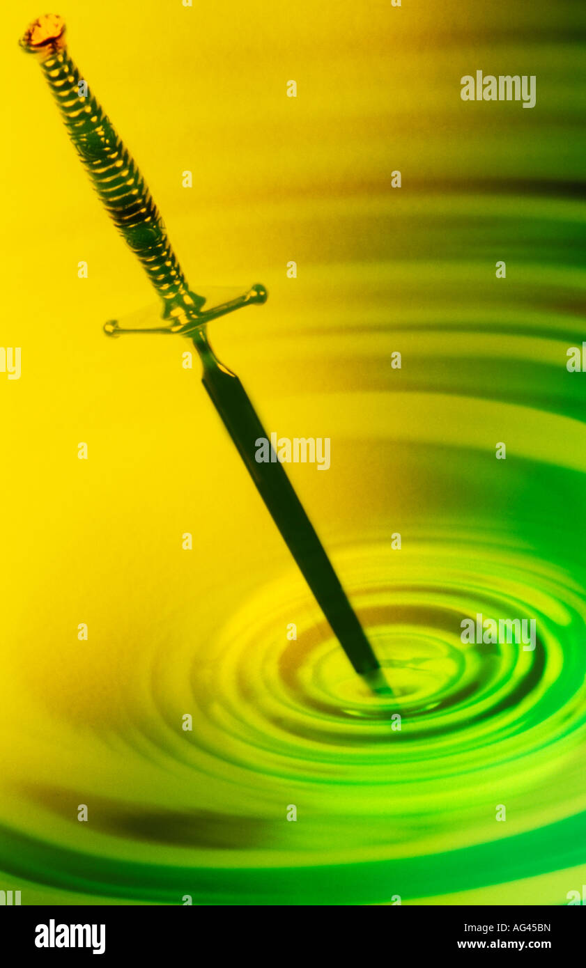 Sword pool hi-res stock photography and images - Alamy