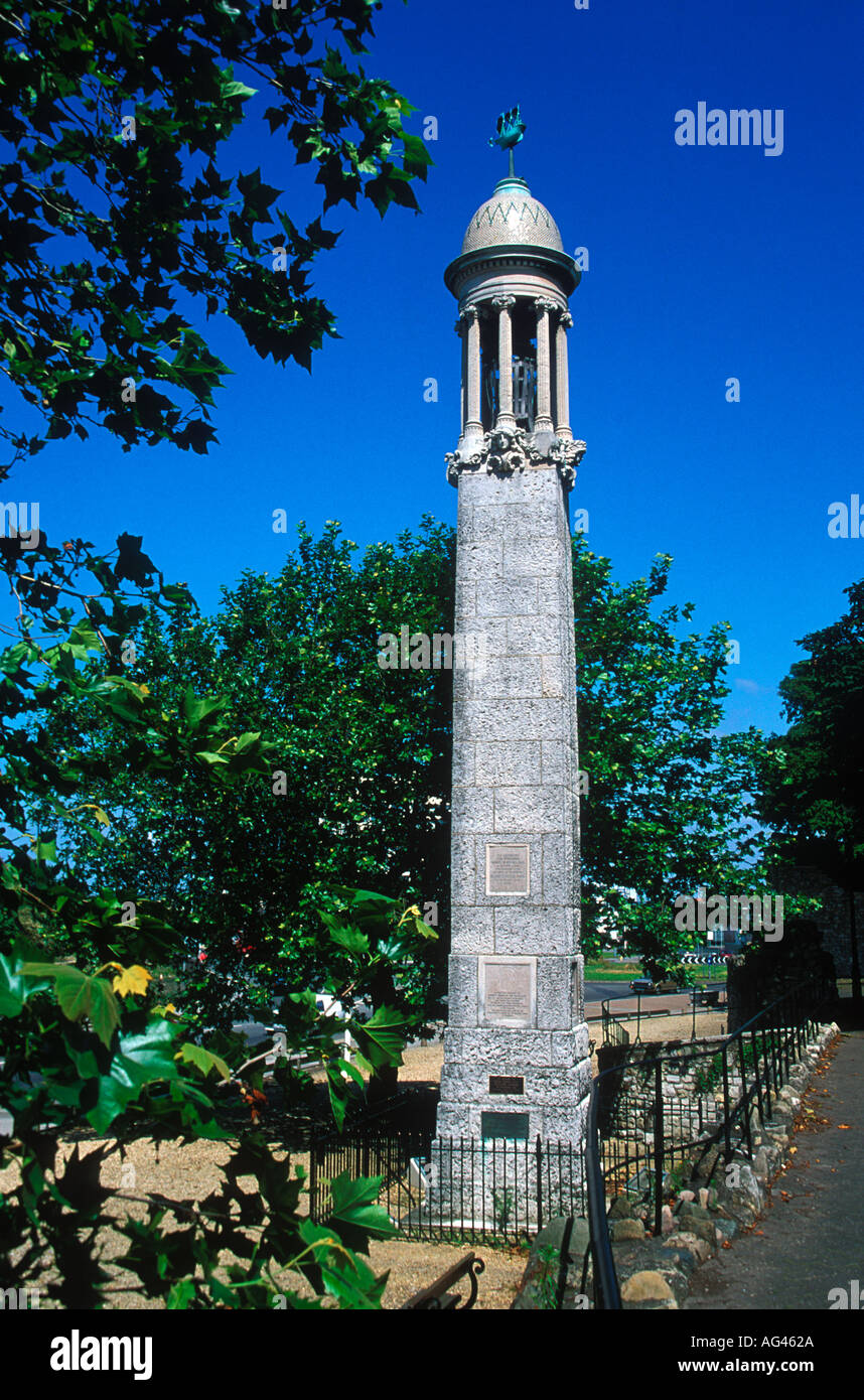 Pilgrim fathers mayflower memorial southampton hi-res stock photography ...