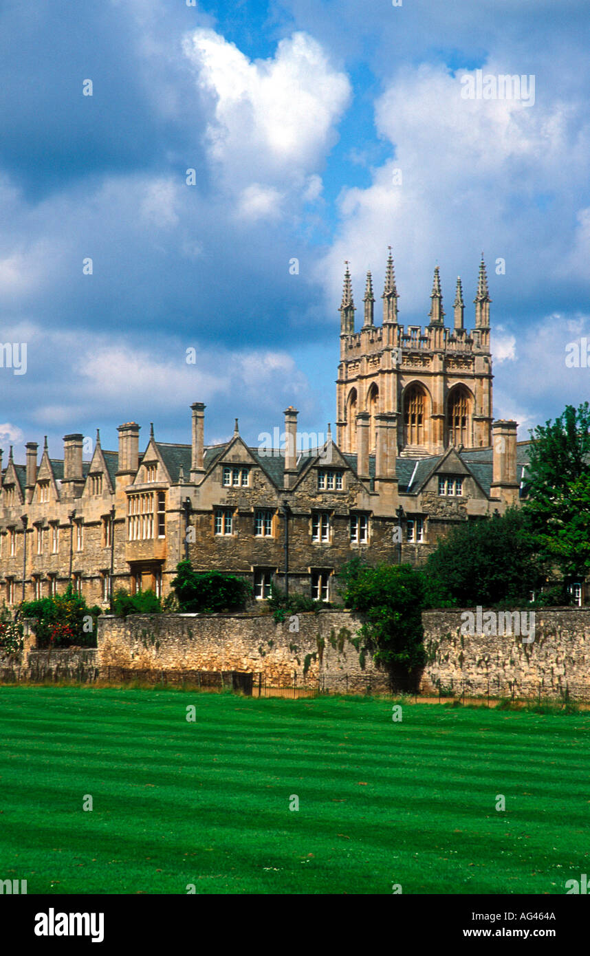 Merton College Oxford England Stock Photo - Alamy