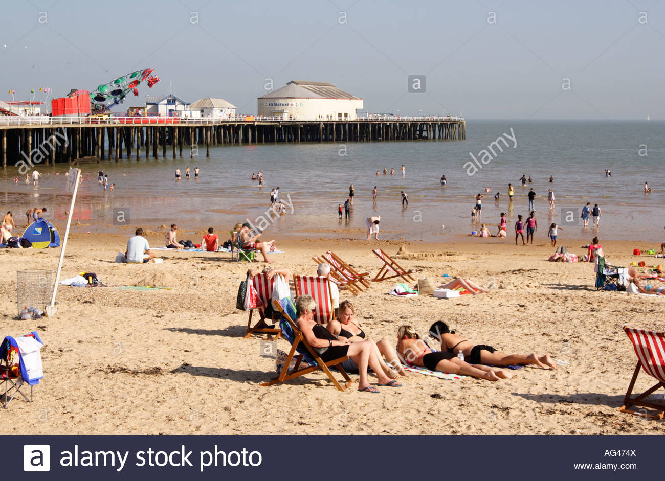 Clacton Pier Beach High Resolution Stock Photography and Images - Alamy