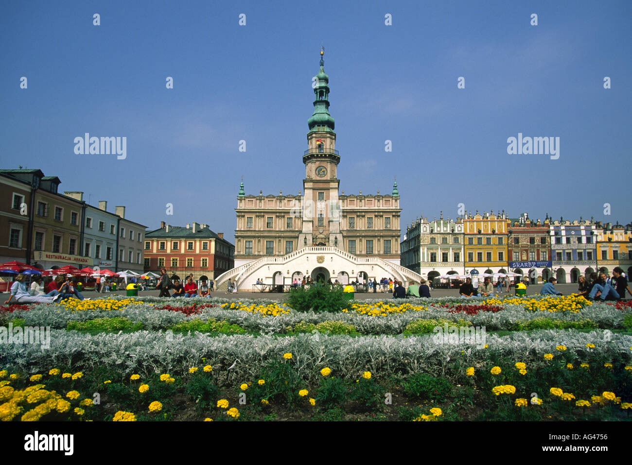 Zamosc Town Hall WORLD CULTURAL HERITAGE SITE OF UNESCO SOUTH EAST ...