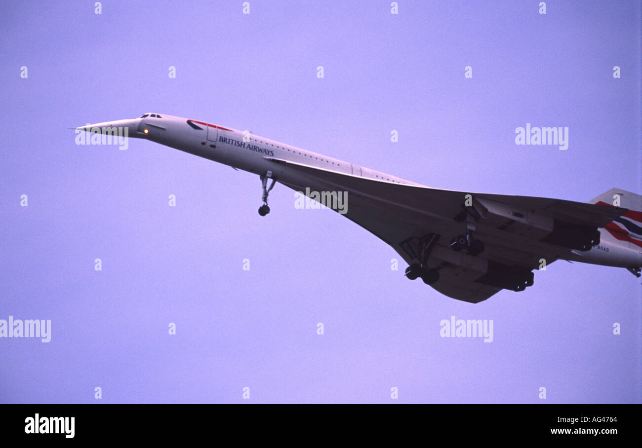Concord airplane hi-res stock photography and images - Alamy