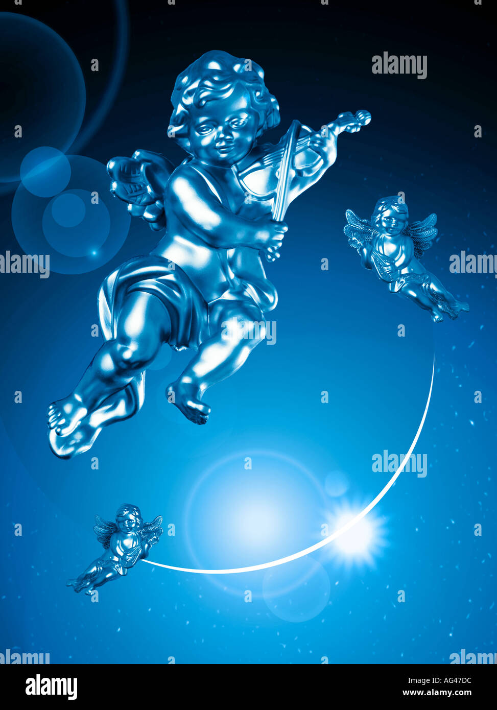 Floating angel hi-res stock photography and images - Alamy