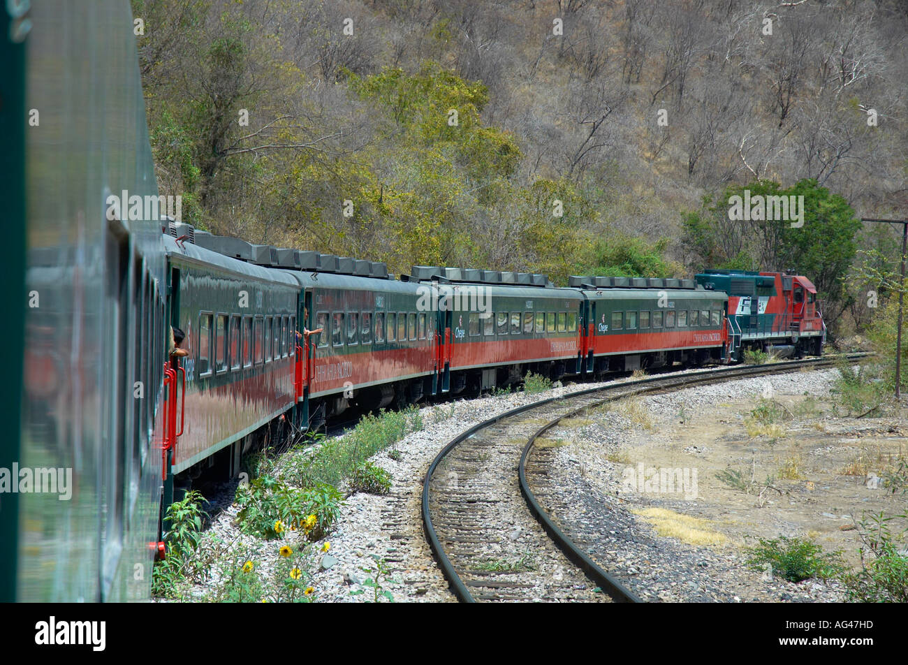 El Chepe train Copper Canyon Mexico Stock Photo - Alamy