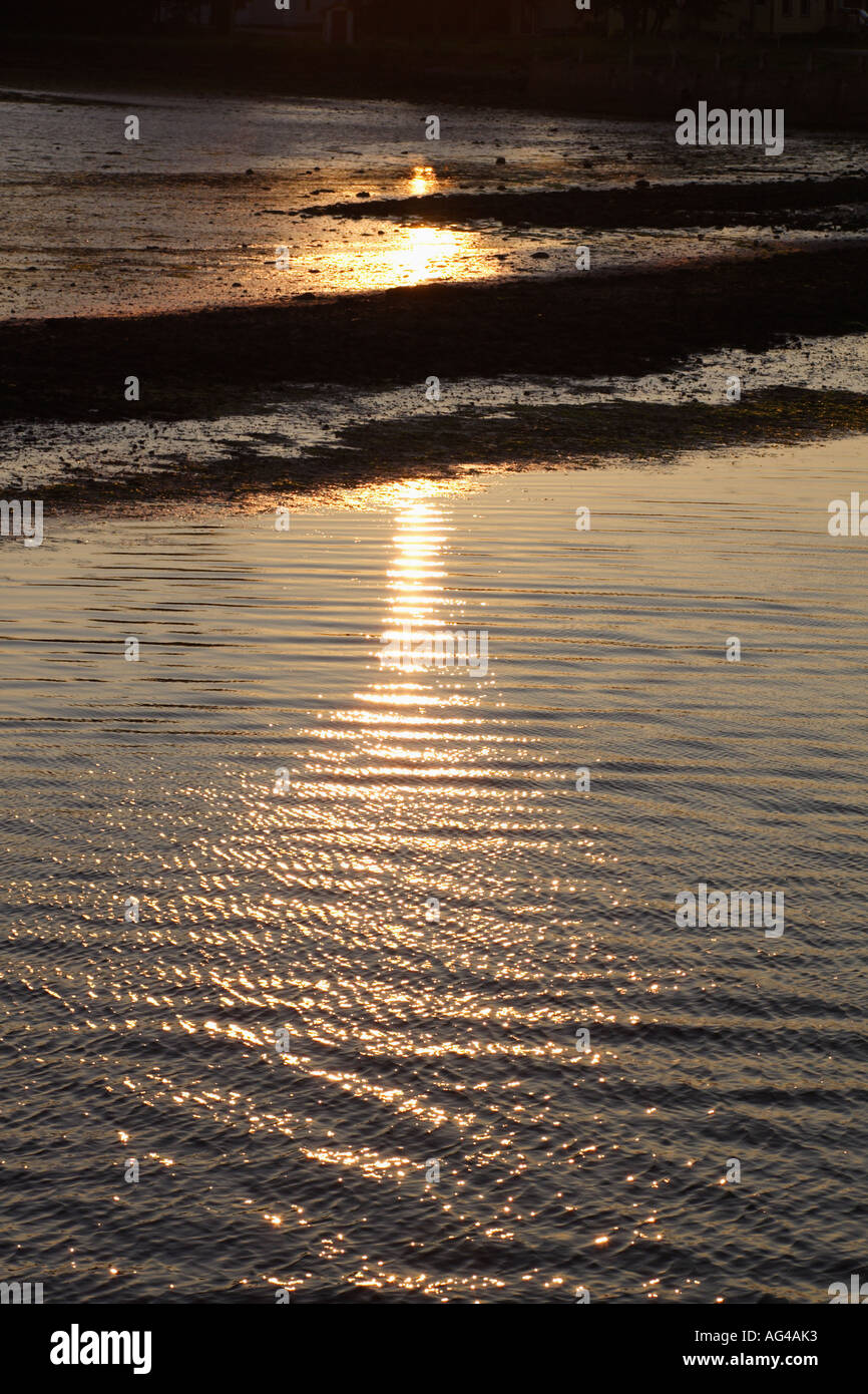 Sunset on the water, PEI, Canada Stock Photo - Alamy