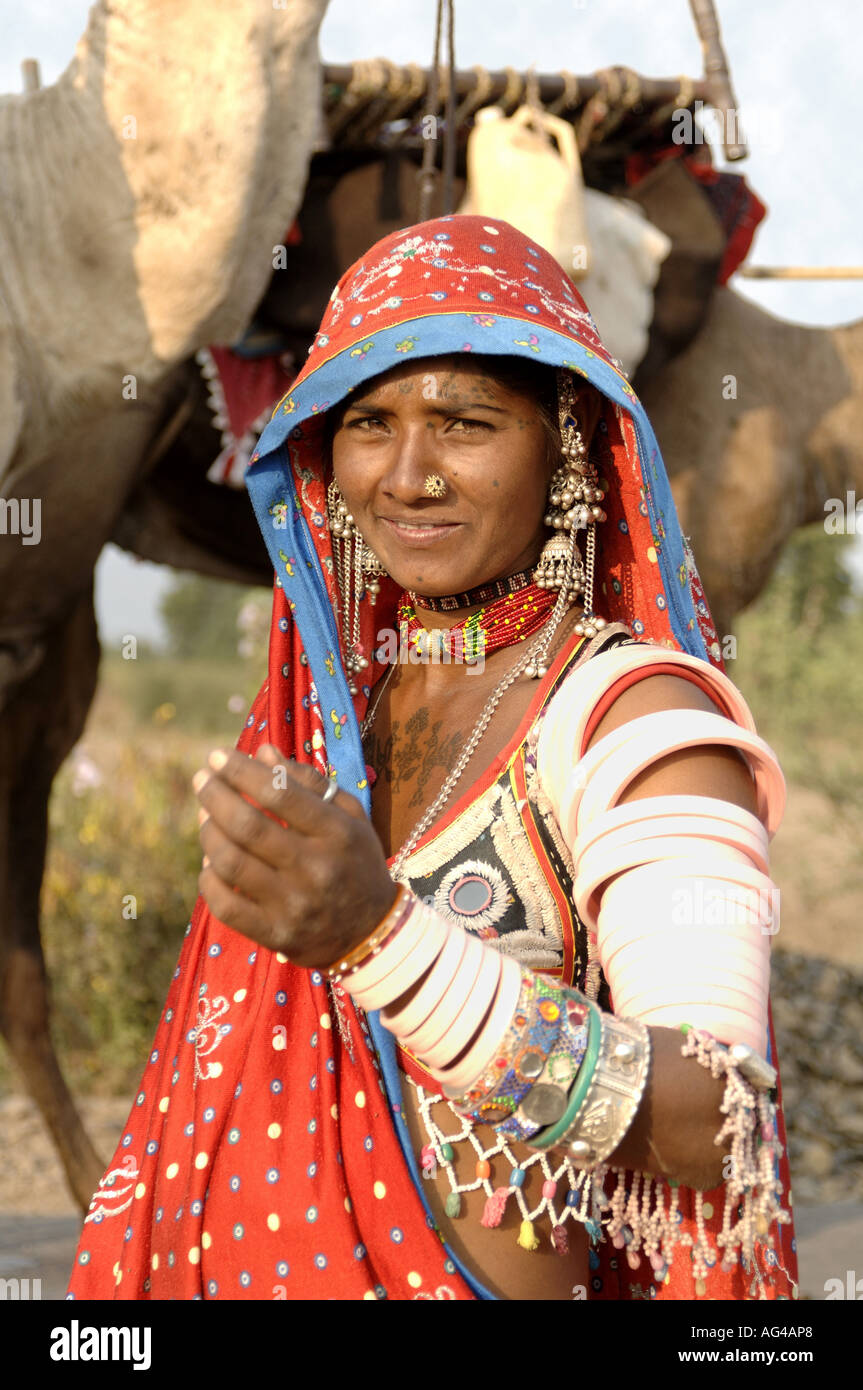 Gypsy woman village life Akola Akot Maharashtra India Stock Photo - Alamy