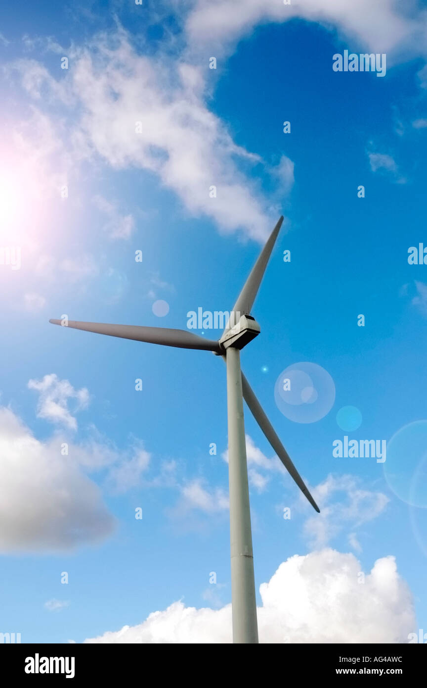 A wind turbine Stock Photo - Alamy