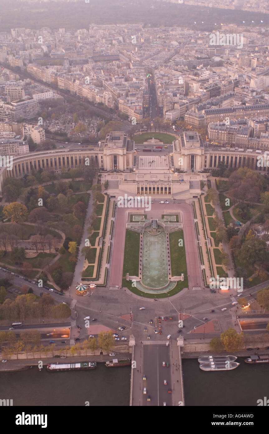View from Eiffel Tower Stock Photo - Alamy