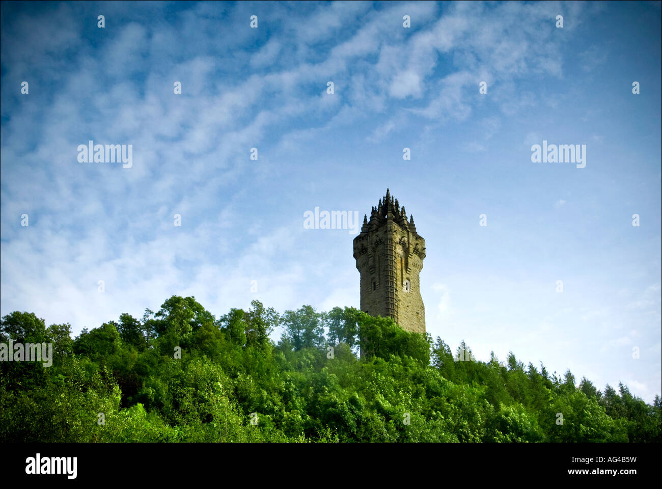 The Wallace Monument in Stirling Scotland Stock Photo - Alamy