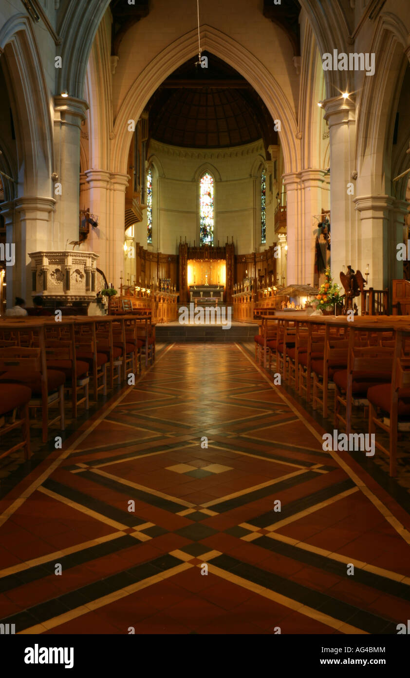 Inside christchurch cathedral south island hi-res stock photography and ...