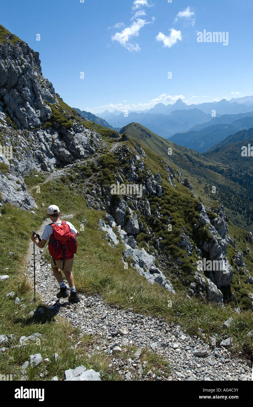 walking to climb the mountain Stock Photo - Alamy