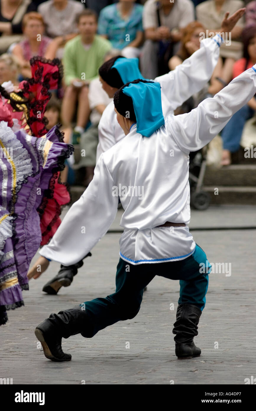 Russian folk dancers performing in hi-res stock photography and images ...
