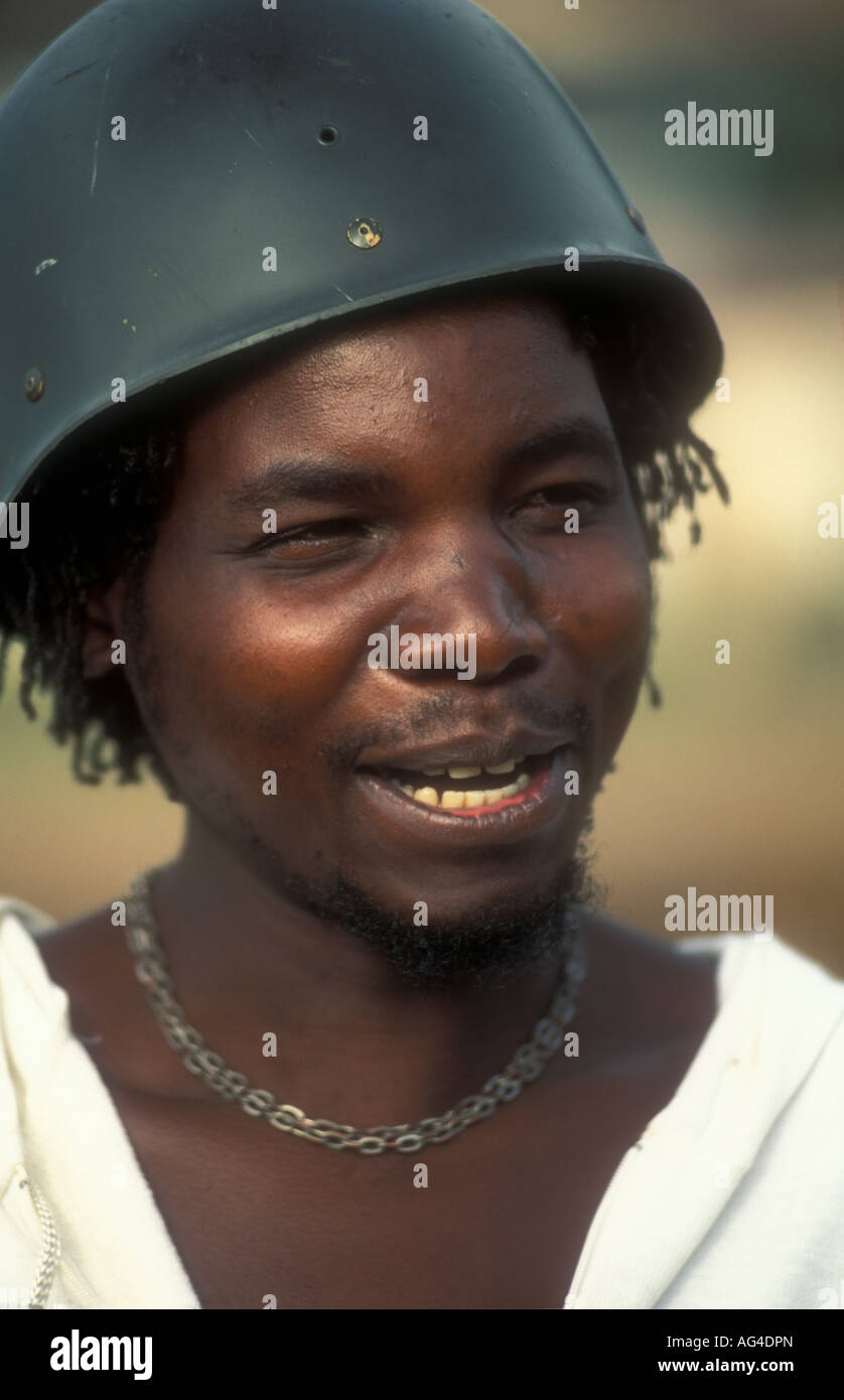 Young man in Soweto, Johannesburg Stock Photo - Alamy