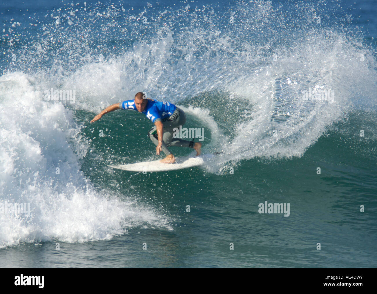Pro surfer Tim Reyes at the Boost Mobile Pro Trestles 2006 Stock Photo ...