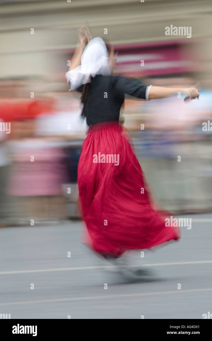 Woman in traditional basque dress hi-res stock photography and images ...