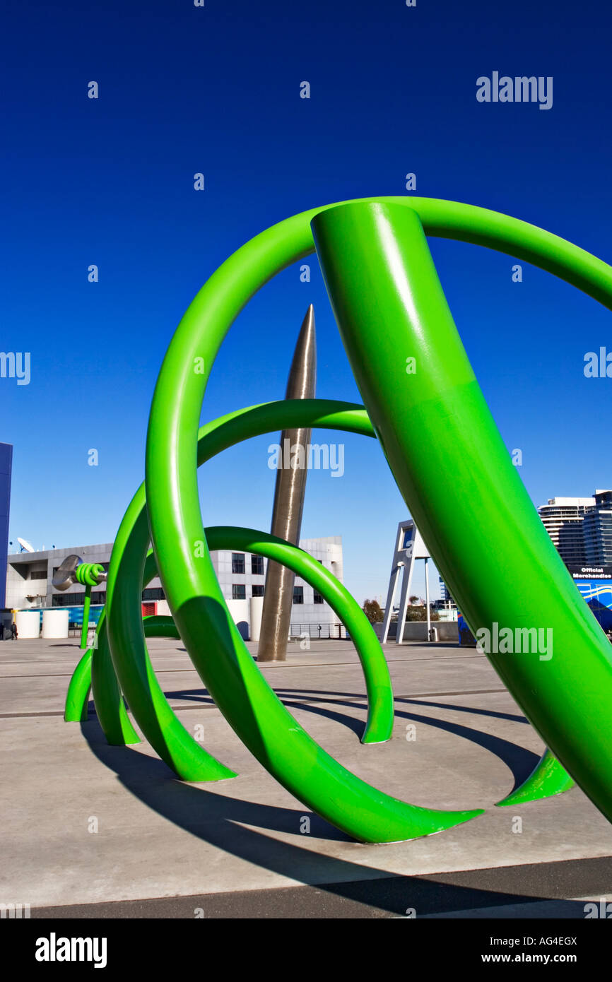 Melbourne Sculptures / in "Melbourne Docklands" Victoria Australia ...