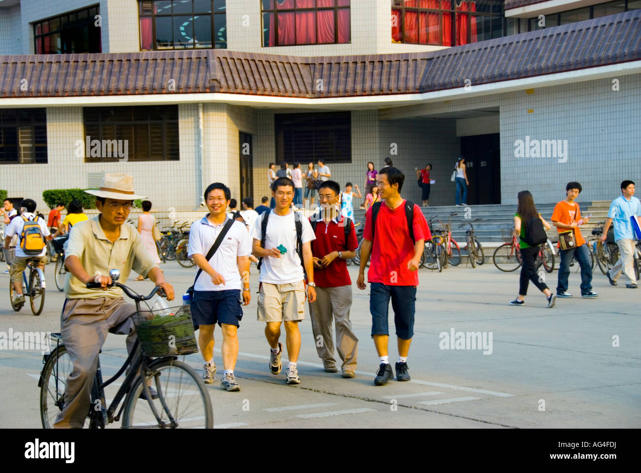 Beijing, CHINA, Education, "Peking University" Groups Male Students ...
