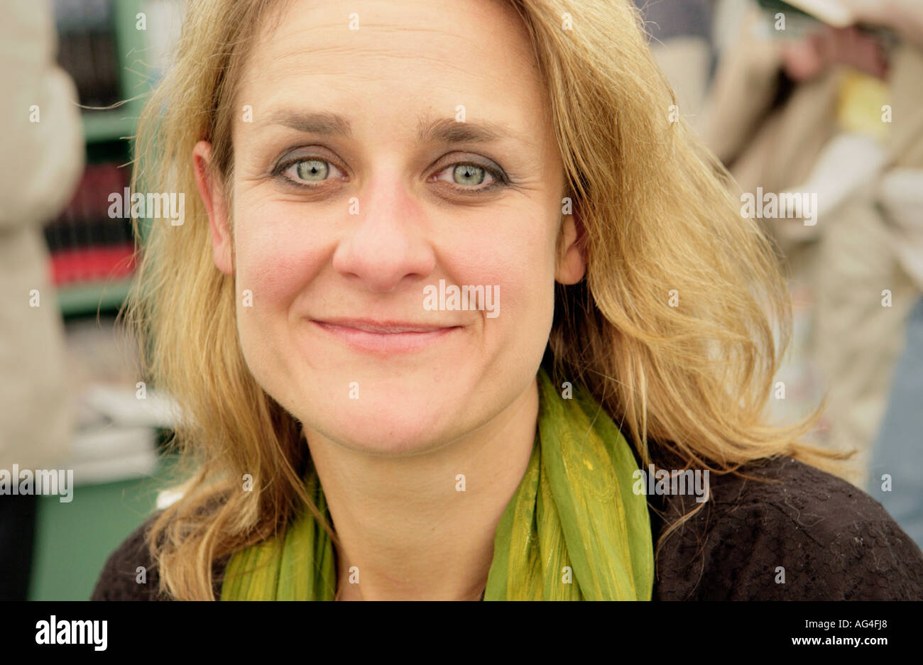 British author Adele Nozedar pictured at The Guardian Hay Festival 2006 ...