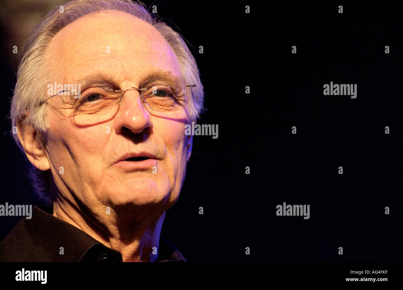 American actor writer and director Alan Alda at The Guardian Hay ...