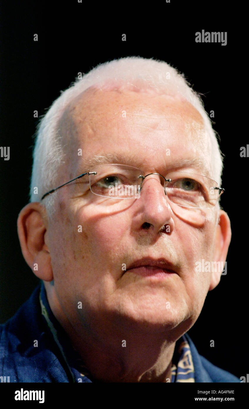 Andrew Davies screenwriter and novelist pictured at Hay Festival 2006 ...