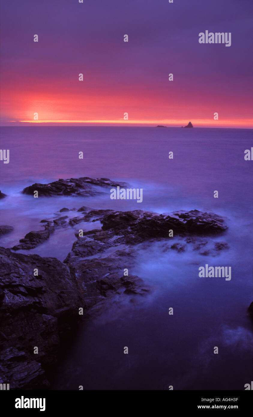 constantine bay cornwall england uk Stock Photo - Alamy