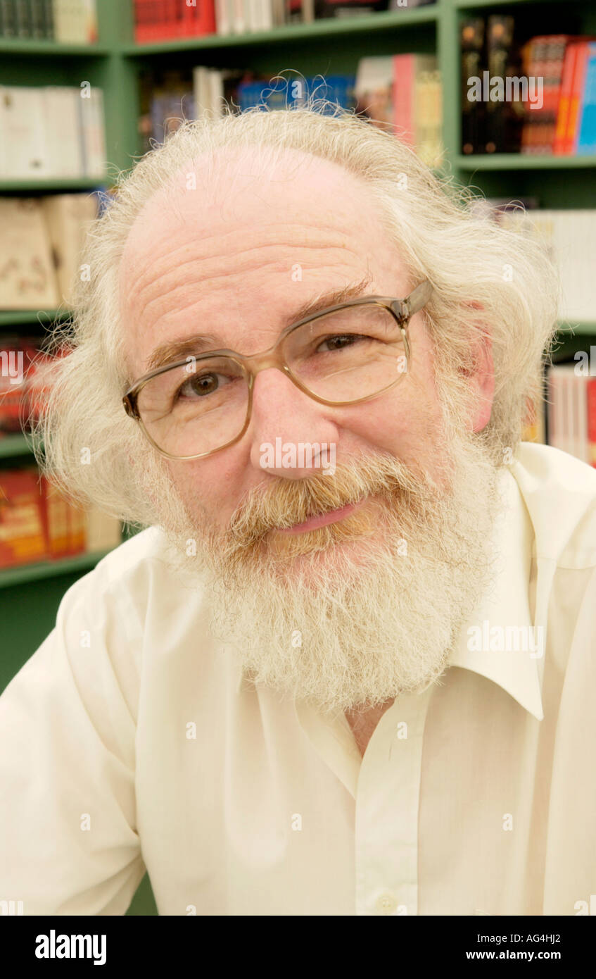 British language expert and author David Crystal at The Guardian Hay ...