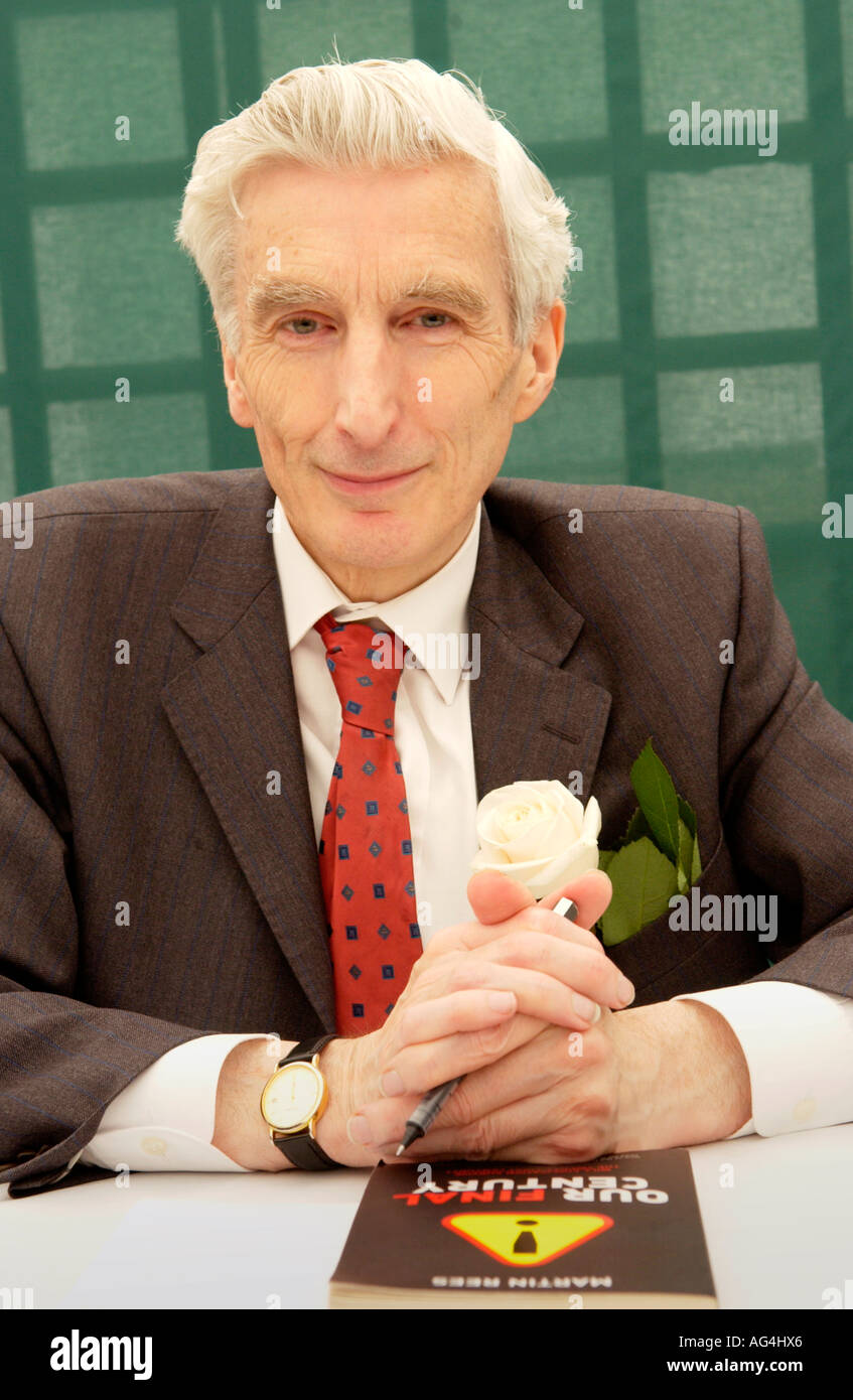 Professor Martin Rees Lord Rees of Ludlow Astronomer Royal pictured at ...