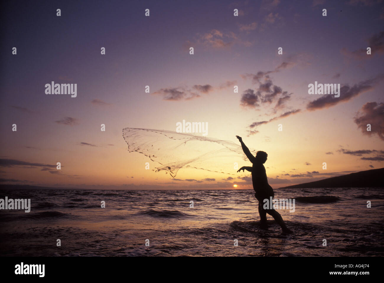 Net fishing hawaii hi-res stock photography and images - Alamy