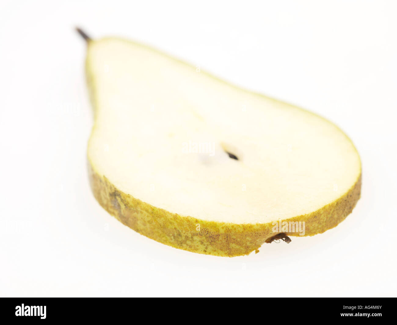 Slice of pear Cut Out Stock Images & Pictures - Alamy