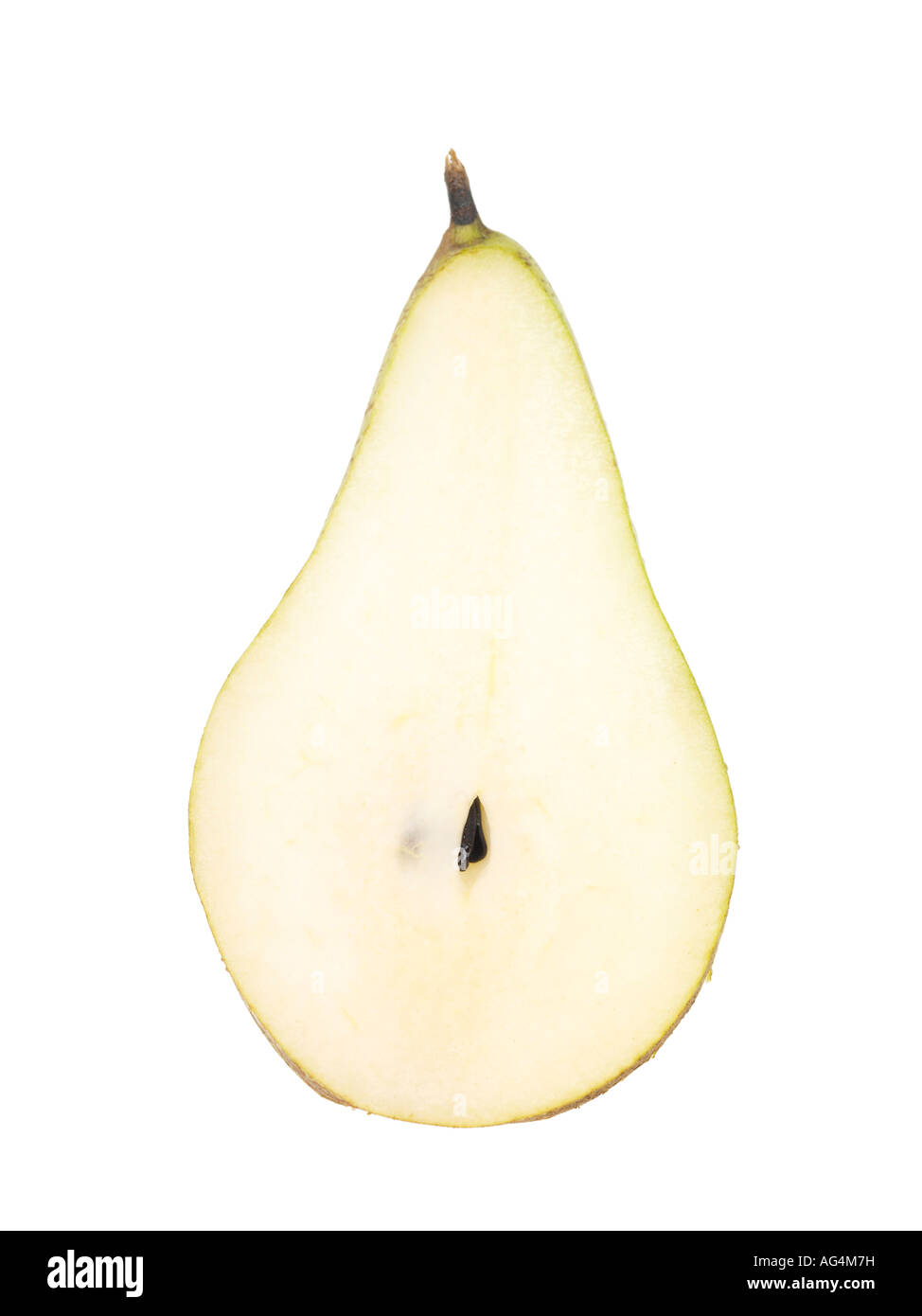 Slice of pear Cut Out Stock Images & Pictures - Alamy